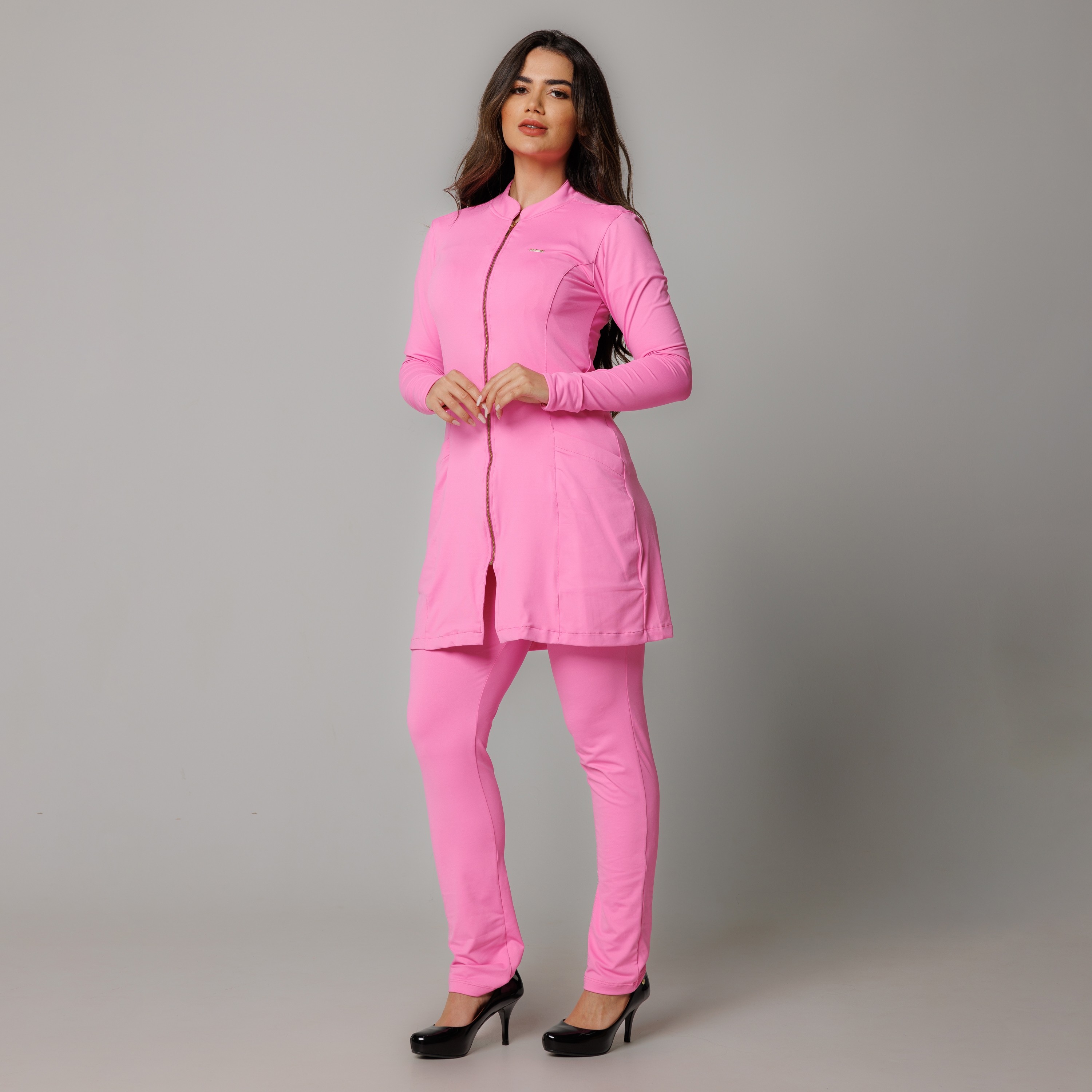 Jaleco Sottile Up Tecnológico Feminino Rosa Flor - Sottile jalecos ...